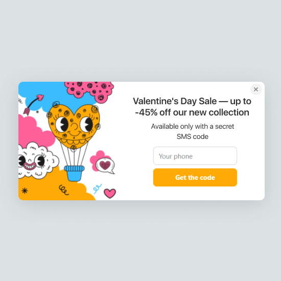 Free Pop-Up Templates | SendPulse